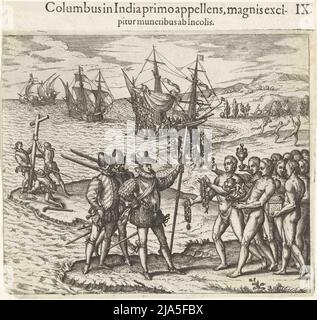 Engraving from Theodore de Bry Bartholomé de Las Casas. The cruelty of ...