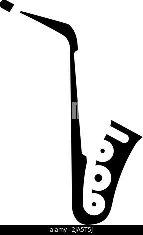 christian music glyph icon vector illustration Stock Vector Image & Art ...