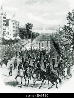 Grand Review, Washington, D.C., May 1865. Civil War Photograph ...