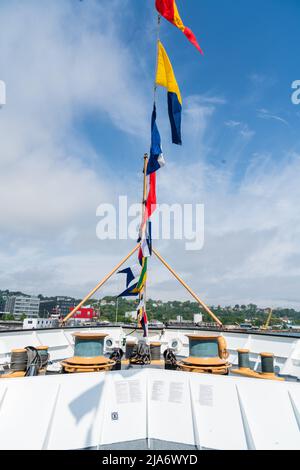 The US Coast Guard Sycamore, The US Coast Guard Dependable and The USS ...