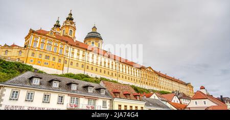 Melk, Austria, HDR Image Stock Photo - Alamy