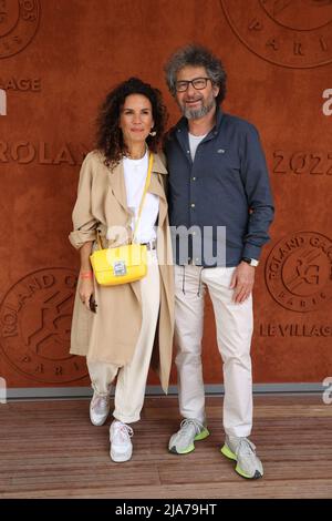 Barbara Cabrita at Village during French Open Tennis Roland Garros 2022 ...
