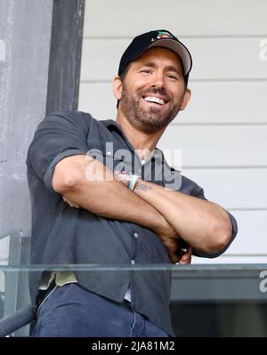 Wrexham owner, Ryan Reynolds during the Emirates FA Cup Third Round ...