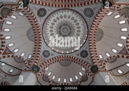 The Sehzade Mosque Complex in Fatih district of Istanbul, Turkey Stock ...