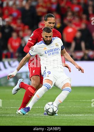 Karim Benzema during the UEFA Champions League match between Shakhtar ...