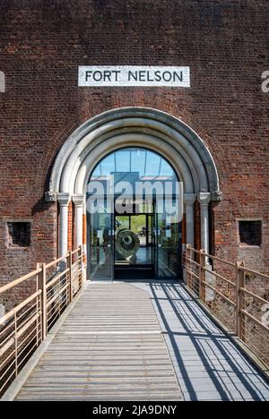 Fort Nelson The Royal Armouries museum of artillery constructed in the ...