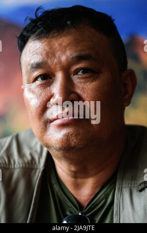 Thailand. 27th May, 2022. KNU (Karen National Union) Leader and General ...
