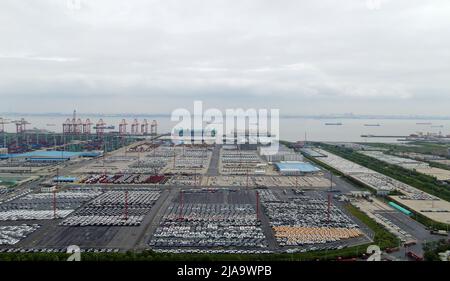 View of Shanghai Waigaoqiao Terminal in Shanghai, China, 23 December ...