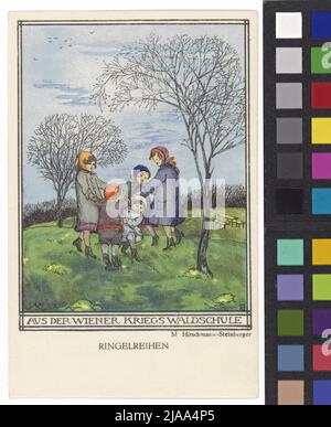 From the Vienna Warwald School ", war postcard. Marianne Hitschmann ...