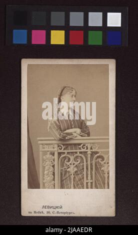 Hedwig Niemann-Raabe (1844-1905), actress. Unknown, photographer Stock ...