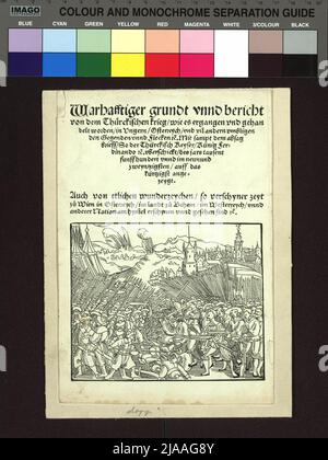 The siege of Vienna in 1529 (after a relief at the grave of the Niklas ...