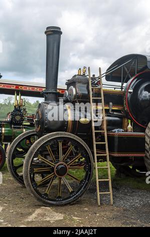 John Fowler steam road locomotive Kitchener SY1125 Stock Photo - Alamy