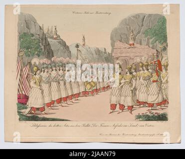Finally scene of the third act from the Ballet "The Women's Aufruhr im ...
