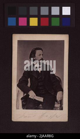 Paul Heyse (1830-1914), writer. Loescher & Petsch, Photo Studio Stock ...