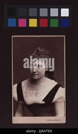 Bianca Bianchi, opera singer. Rudolf Krziwanek (1843-1905 ...
