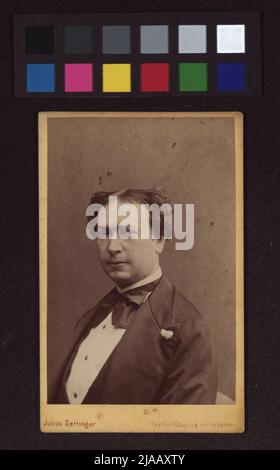 Adolf Sonnenthal (1834-1909), actor. Unknown Stock Photo - Alamy