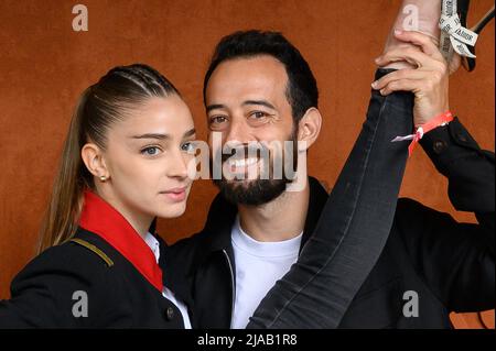 Victoria Dauberville at Village during French Open Tennis Roland Garros ...