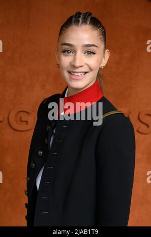 Victoria Dauberville at Village during French Open Tennis Roland Garros ...