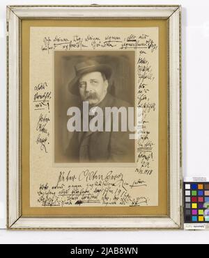 Portrait of Peter Altenberg. Peter Altenberg (1859-1919), Formerly ...