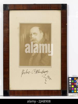 Portrait of Peter Altenberg. Peter Altenberg (1859-1919), Formerly ...