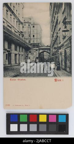 1st, deep ditch - high bridge. August Stauda (1861-1928), photographer ...