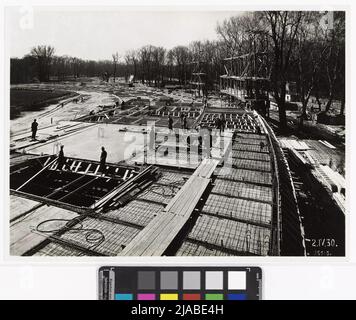 2nd, Prater - Stadium - Praterstadion construction site - View against ...