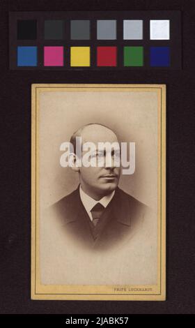 Ede / Euard Reményi (1828-1898), violinist with his son. Emil Ronging ...