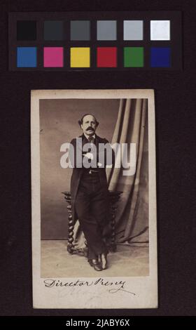 Circus director Ernst Jakob Renz in the "Austria" circus; Beust, Giskra ...