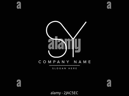 YS, SY Alphabets Letters Logo Monogram Stock Vector Image & Art - Alamy