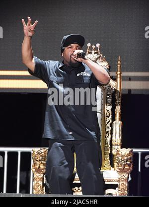 Ice Cube performs during the 2022 NFL Draft on Friday, April 29, 2022 ...