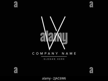 VX V X initial modern minimal creative logo vector template image. LINE ...