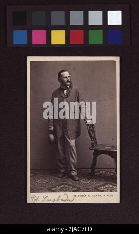 Eduard Swoboda (1814-1902), Maler. Unknown, Photographer Stock Photo ...