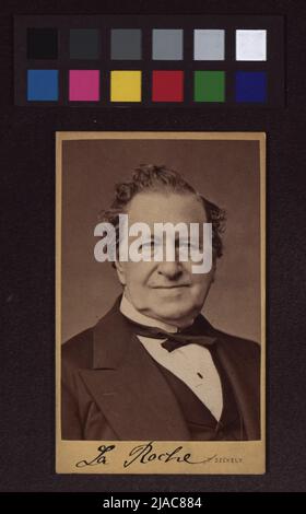 Carl La Roche (1794-1884), actor. Josef Széky (1838-1901), photographer ...