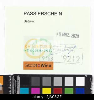 Passion for entering the Hietzing hospital during the first Corona ...