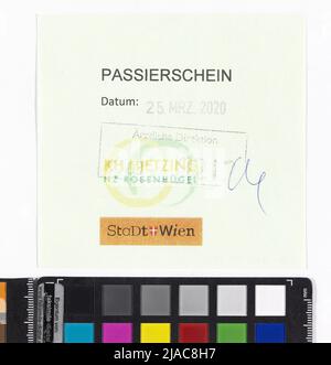 Passion for entering the Hietzing hospital during the first Corona ...
