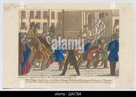 The car of Emperor Ferdinand I was pulled through the city by a ...