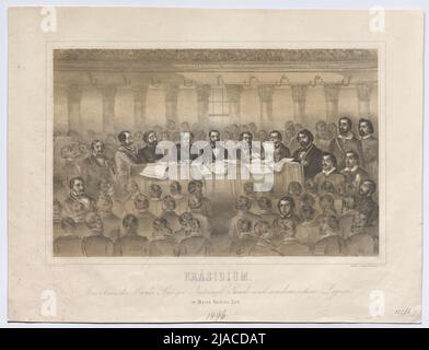 The Presidium of the Security Committee on May 27, 1848 in the music ...