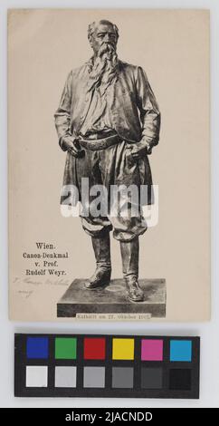 Vienna. Canon monument v. Prof. Rudolf Weyr .. Brothers Kohn KG (B. K ...