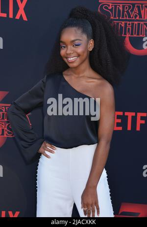 Marsai Martin at Netflix's "Stranger Things" sSeason 3 premiere held at ...