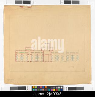 Forest school in the Wienerwald, floor plan / Verso: homage address of ...
