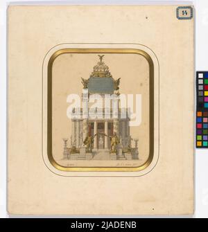 Competition draft Emperor Franz Joseph Stadtmuseum, Honor Hall, floor ...