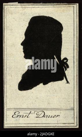 Johann Ernst Dauer (1746-1812), singer. Johann Hieronymus Delete Kohl ...