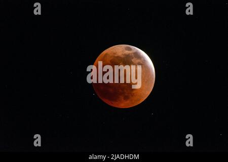 Blood Moon, Full Moon, Lunar Eclipse 2018, Hochbärneck, Naturpark ...