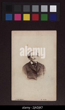 Johann Nestroy (1801-1862), playwright, actor, opera singer. Hermann ...