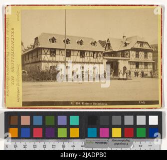 World exhibition 1873: Alsatian farmhouse (No. 663). Michael ...