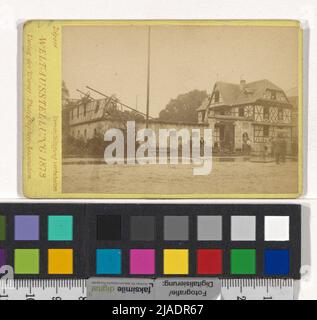 World exhibition 1873: Alsatian farmhouse (No. 663). Michael ...