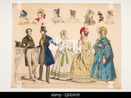 Fashion image: five women's fashion, hairstyles. Unknown Stock Photo ...