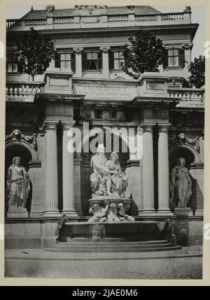 1., Albertinaplatz - Danubiusbrunnen. Michael Frankenstein & Comp ...