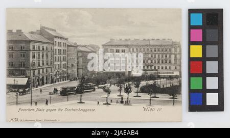 4th, South Tyrolean Platz (formerly Favoritenplatz) - view against the ...