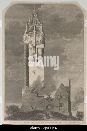 The National Wallace Monument About to Be Built on the Abbey Craig Near ...